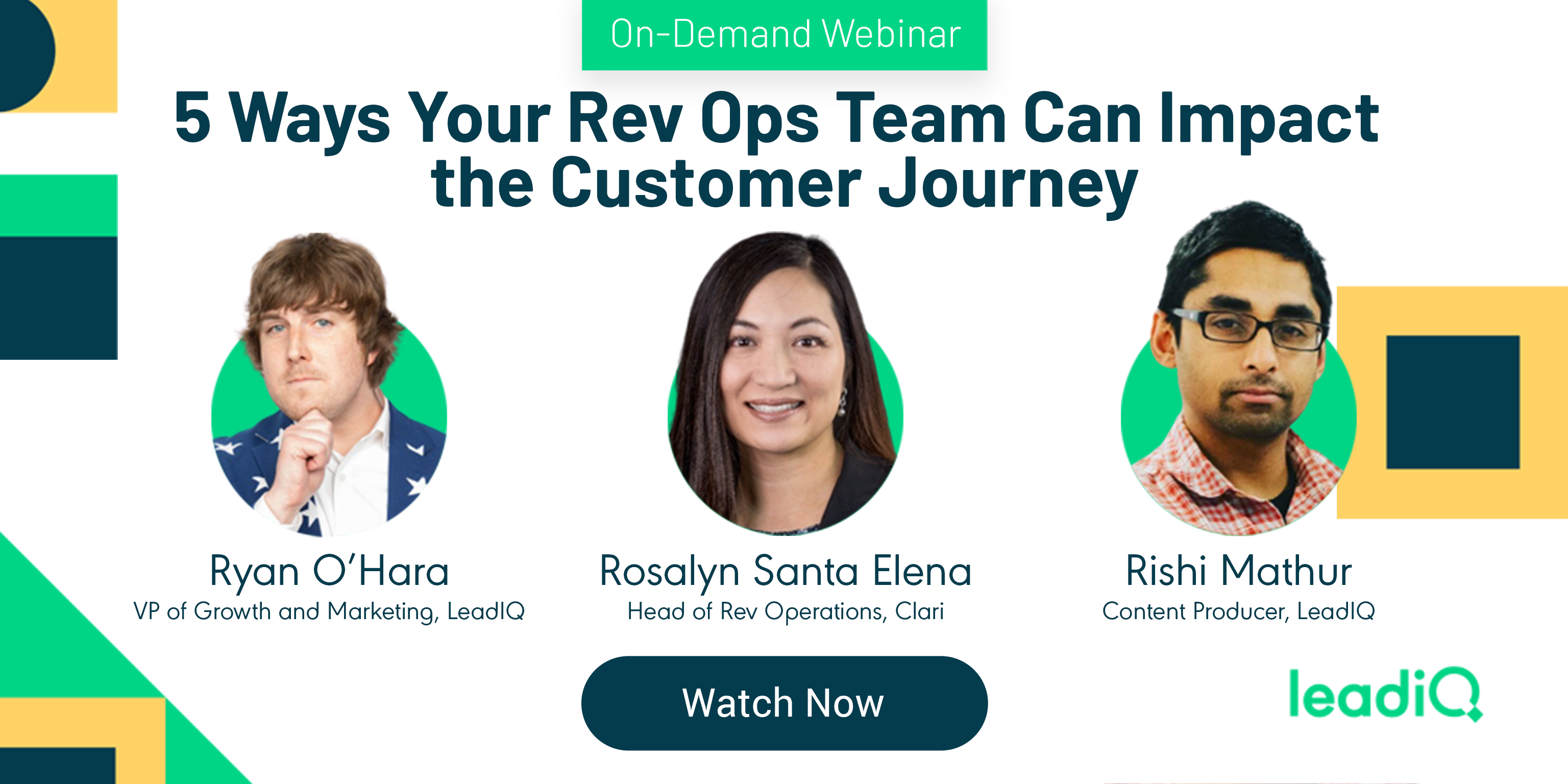 [Webinar] 5 Ways Your Rev Ops Team Can Impact the Customer Journey